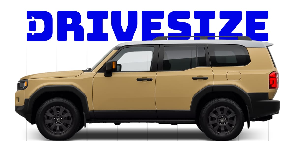 2021 Toyota Land Cruiser dimensions & size guide | DriveSize